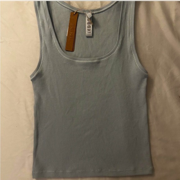 SKIMS | Tops | Skims Baby Blue Tank | Poshmark